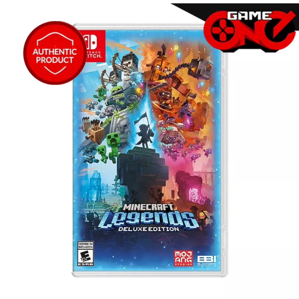 Nintendo Switch Minecraft Legends Deluxe Edition [US] | Shopee Philippines