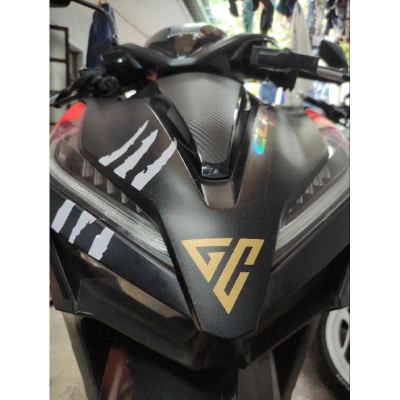 (2pcs) Click V2/V3 GAME CHANGER vinyl decal sticker | Shopee Philippines