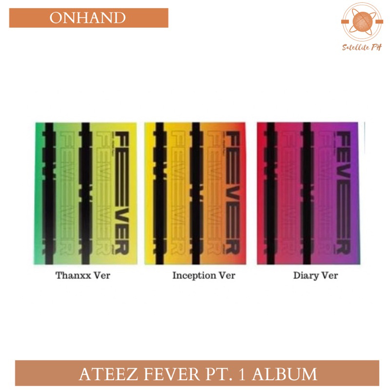 ATEEZ FEVER PART 1 ALBUM WITH PHOTOCARD - UNSEALED | Shopee Philippines