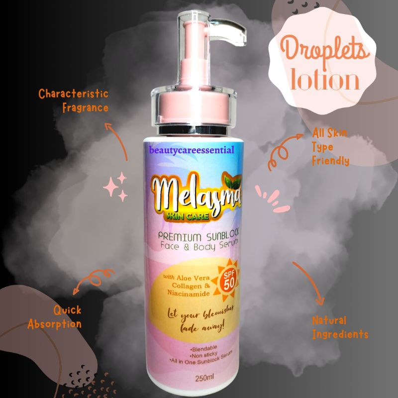 Melasma PREMIUM SUNBLOCK (body & face w/spf 50) | Shopee Philippines