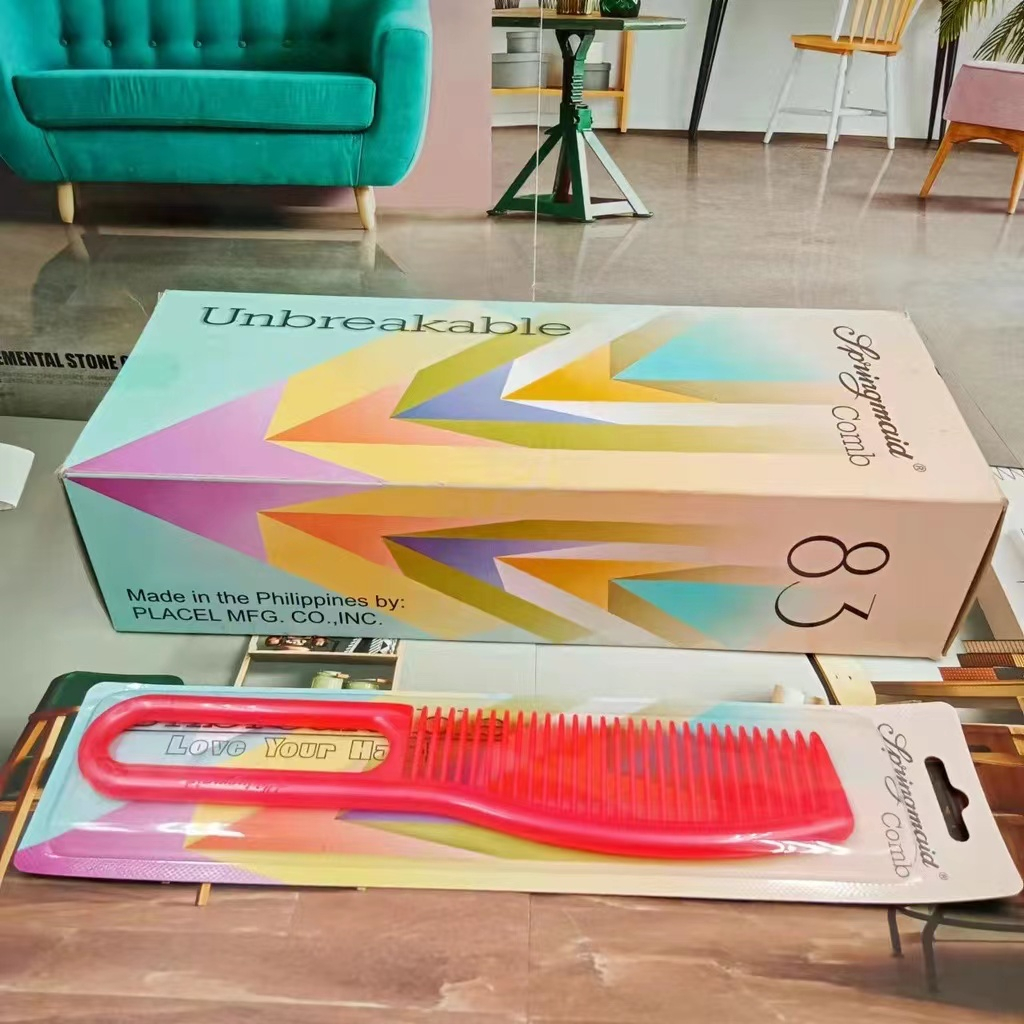 Original #83 Spring maid (12pcs) Hair Comb Unbreakable Spring maid ...