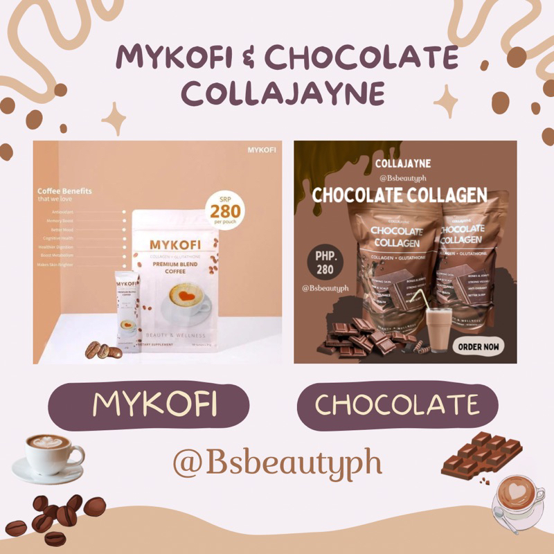 MYKOFI | CHOCOLATE COLLAGEN (Glutathione + Collagen) By Jayne’s Jewels ...
