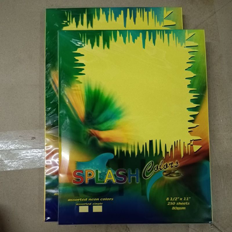 Splash & Trigem colored paper | Shopee Philippines