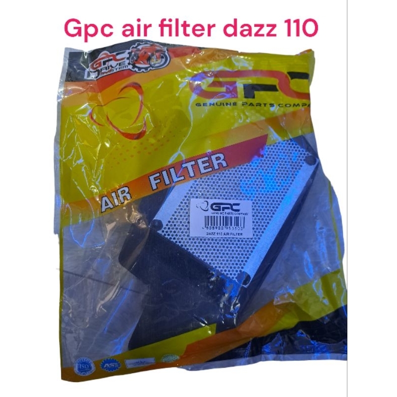 gpc air filter dazz 110 | Shopee Philippines