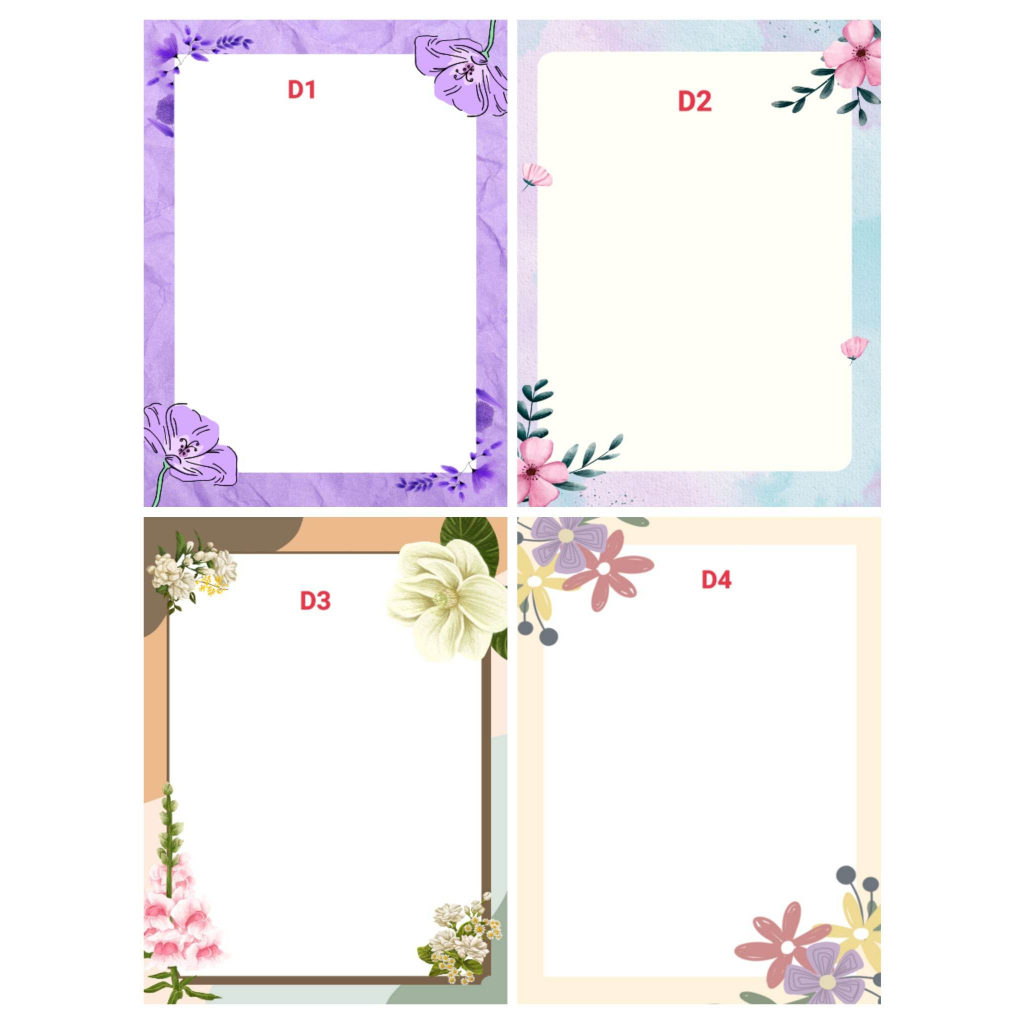(5 sheets ONE DESIGN) LONG BORDER BOND PAPER | Shopee Philippines (5 sheets ONE DESIGN) LONG BORDER BOND PAPER | Shopee Philippines