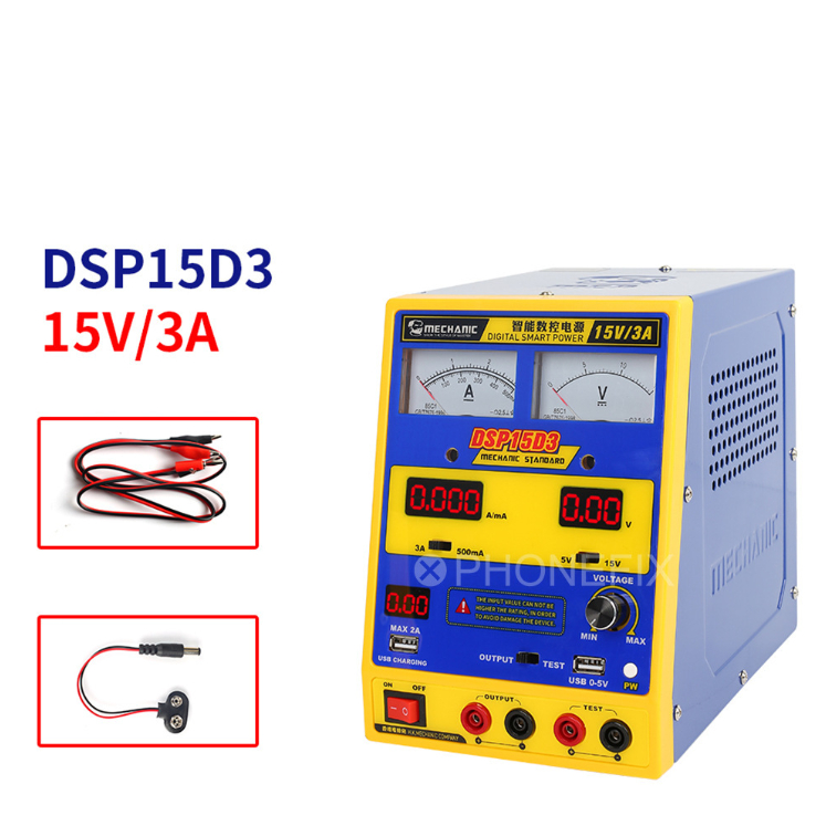 Mechanic DSP15D3 DSP15D5 DC Regulated Power Supply Digital Smart Power ...