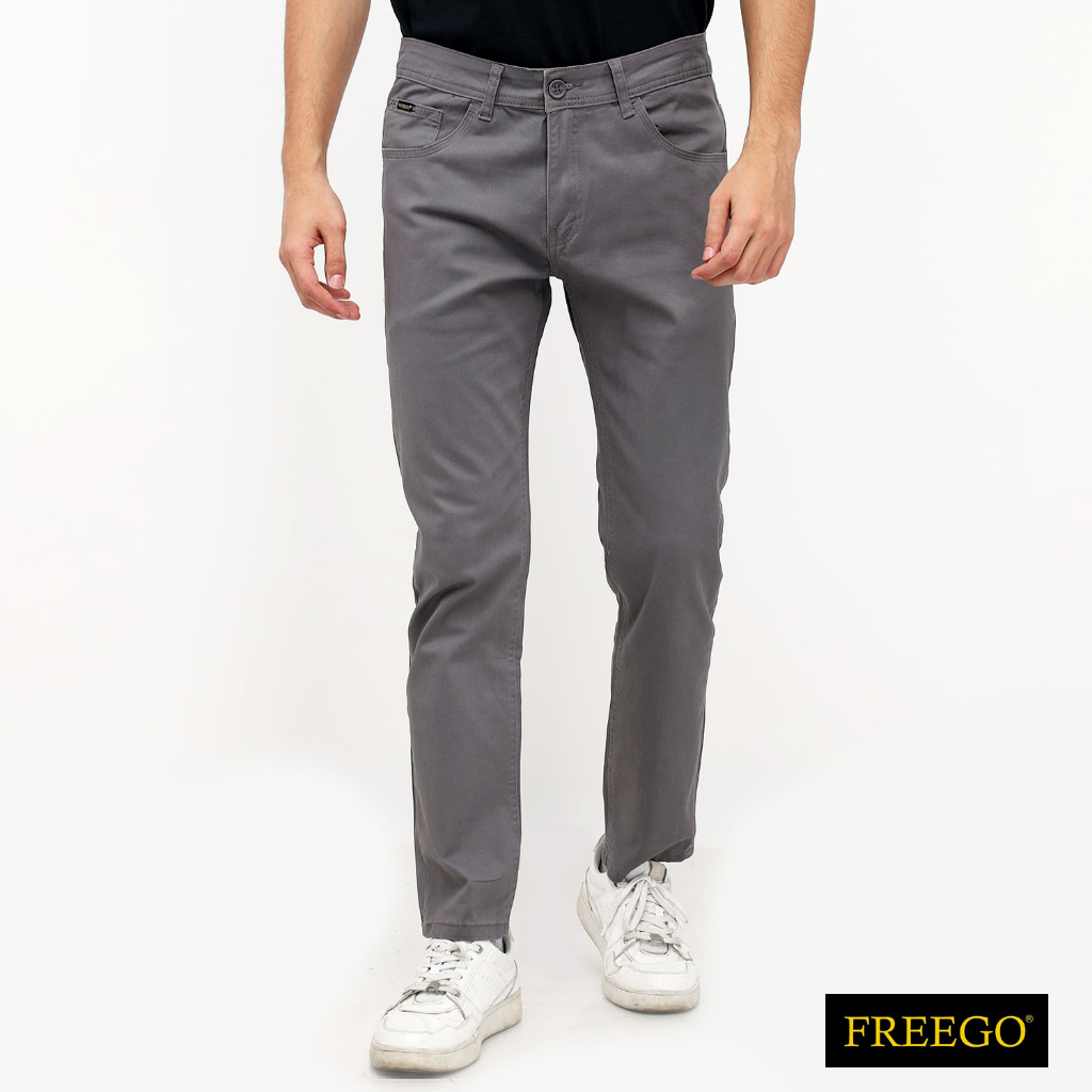 Freego Mens Colored Long Pants Slim Straight Stretch GSB42-0010 ...