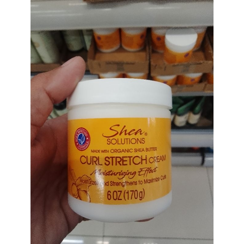 Shea Solution Made W/ Organic Shea Butter Curl Stretch Moisturizing ...