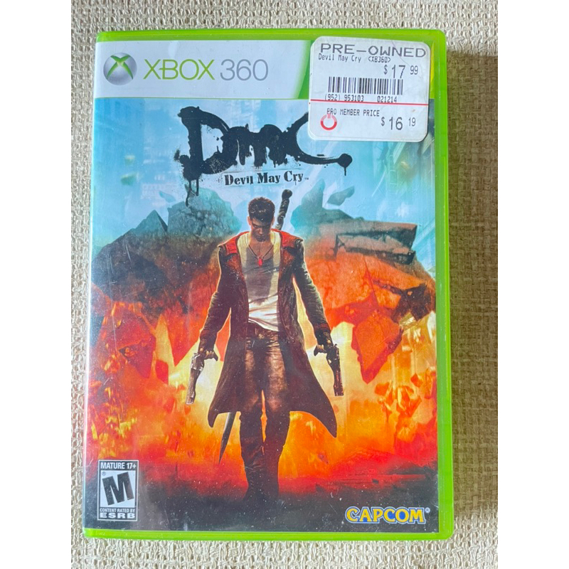 XBOX 360 DMC Devil May Cry Capcom Game Disc | Shopee Philippines