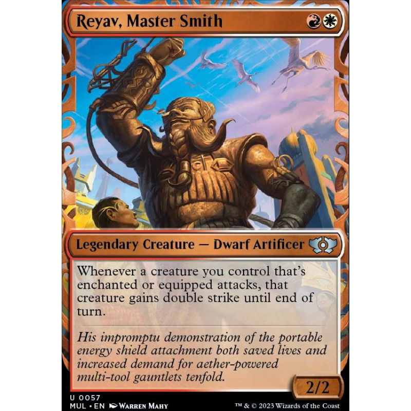 Reyav, Master Smith - MUL - Uncommon - MTG Cards (WotC) | Shopee Philippines