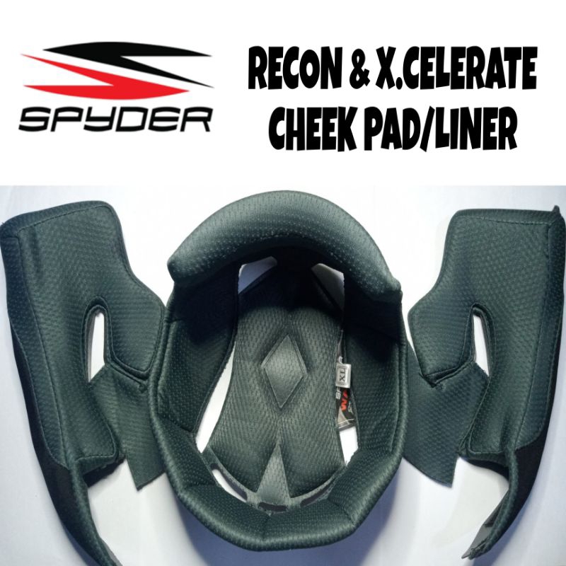 SPYDER RECON & X.CELERATE CHEEK PAD/LINER | Shopee Philippines