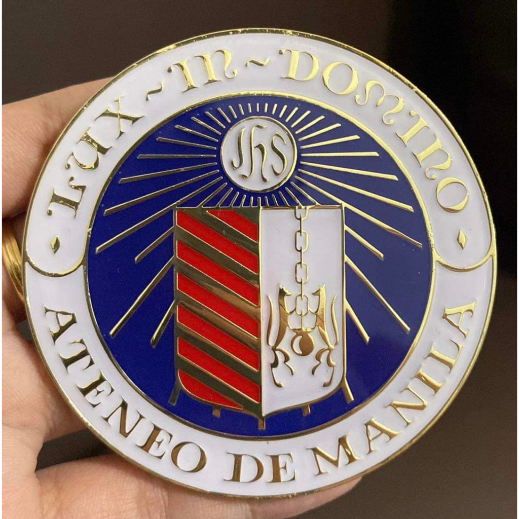 Ateneo Car Metal Emblem 3" (inches) | Shopee Philippines