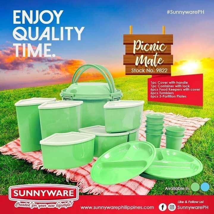 Sunnyware Picnic mate set 20 in 1 | Shopee Philippines