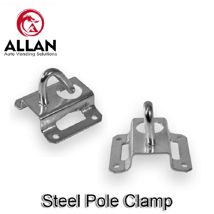 Allan Ftth Galvanized Steel Pole Bracket for Hooking Drop Cable Tension ...