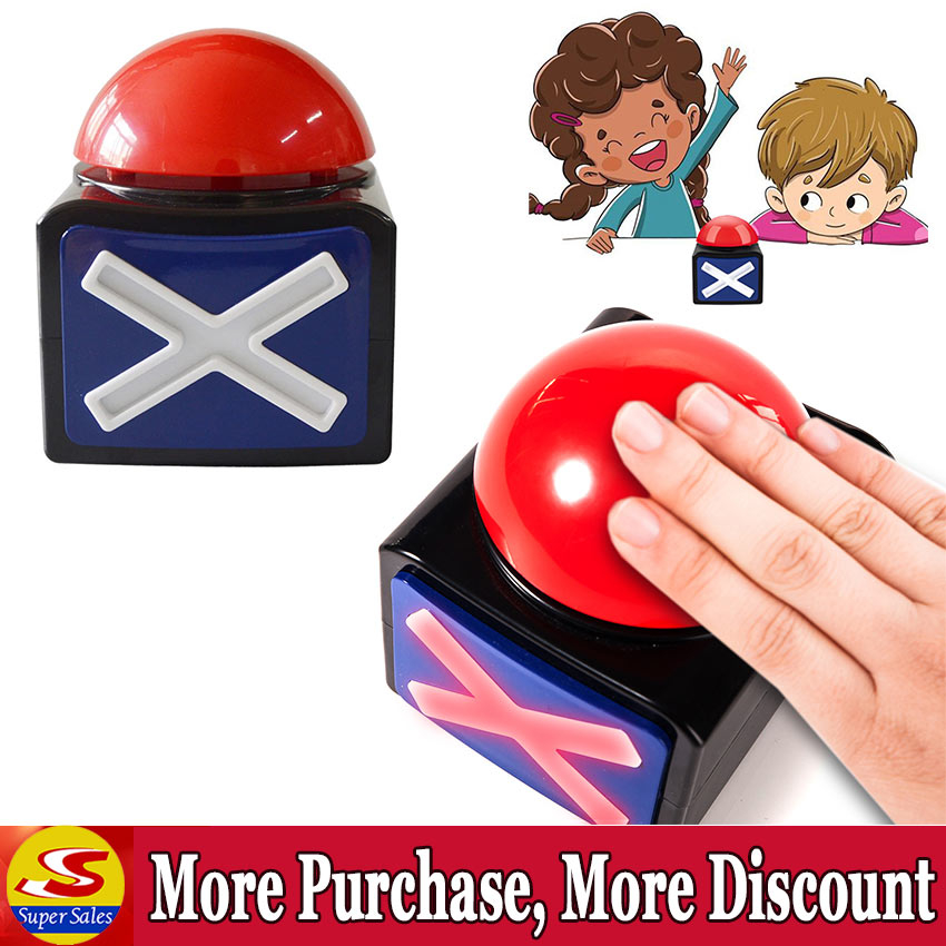 【SuperSales】Game Buzzer Q&A With Light And Sound For Talent Buzzer Game ...