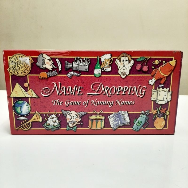 Name Dropping - The Game of Naming Names (UK) | Shopee Philippines
