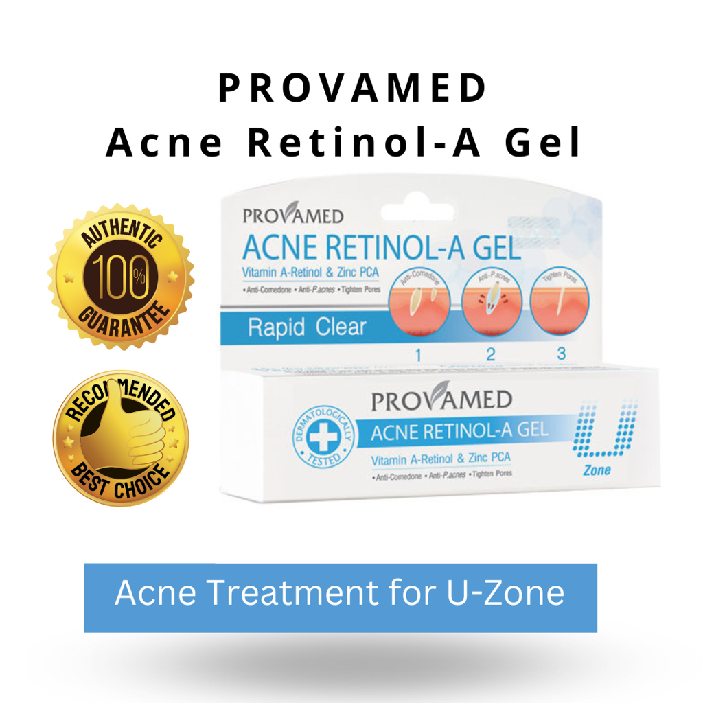 Provamed Acne Retinol A Gel Rapid Clear 10g | Shopee Philippines