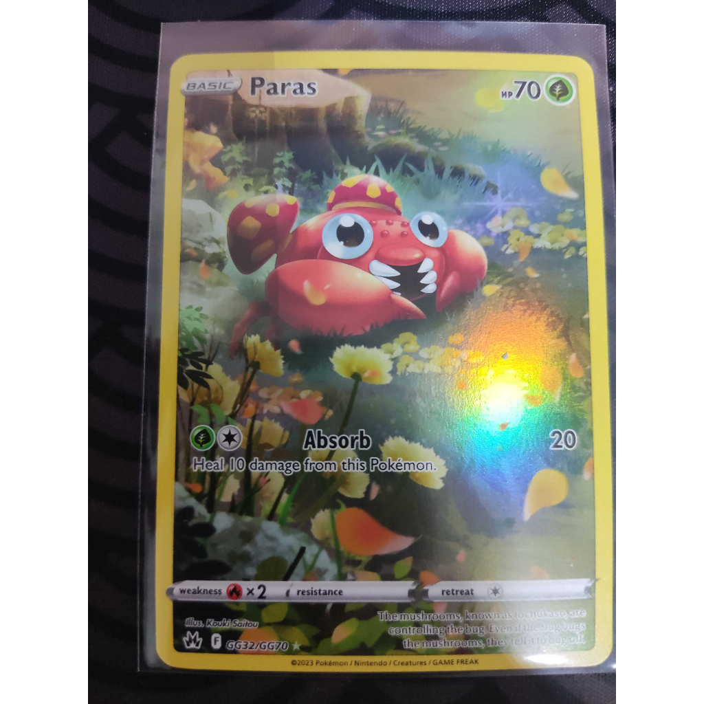 Paras - Crown Zenith: Galarian Gallery - (CROWN ZENITH POKEMON CARD ...