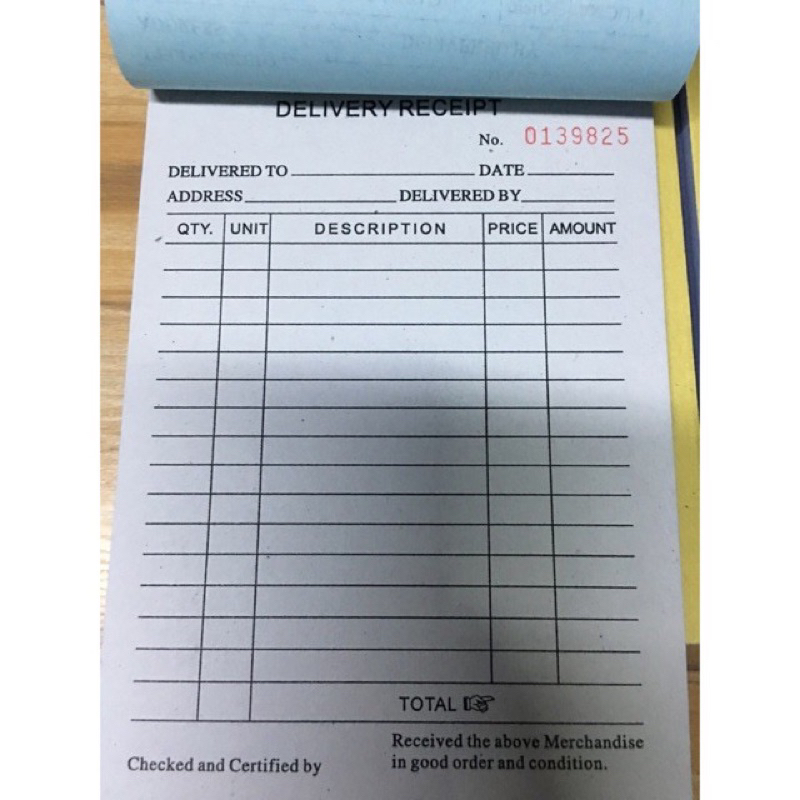 64K Receipt Resibo With Carbon 2x25pages High Quality Paper | Shopee ...