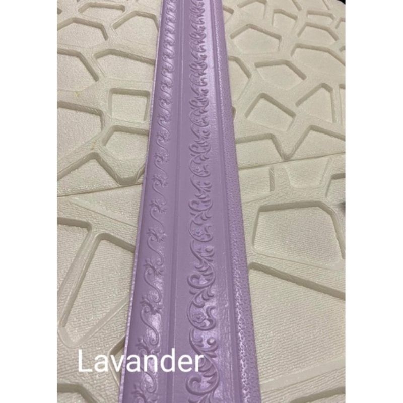 3D Foam Wallpaper Border Waist Line Sticker Waterproof Self Adhesive ...