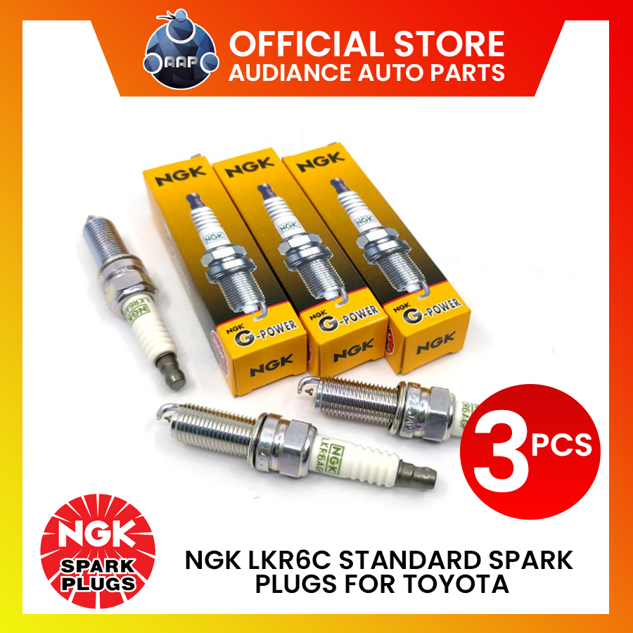 ORIGINAL NGK LKR6C Standard Spark Plugs for Toyota Wigo 1.0/1.5 2014 ...
