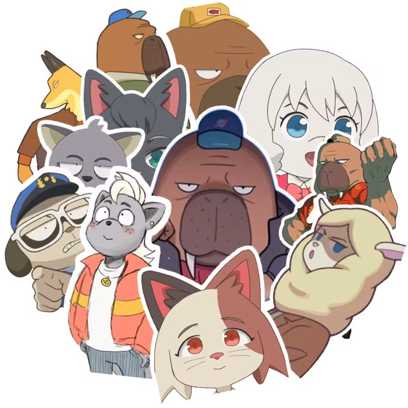 ODD Taxi Anime Sticker Pack (30pcs) | Shopee Philippines