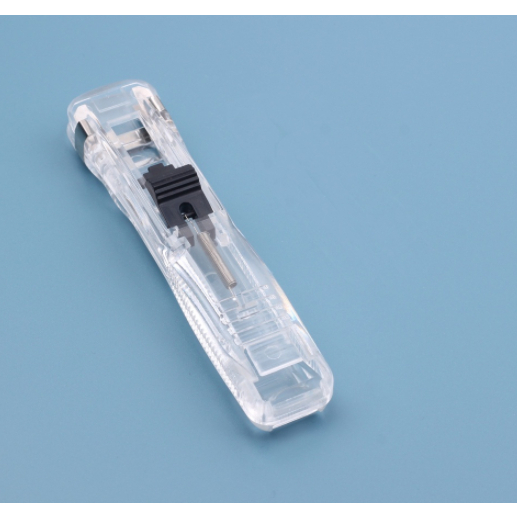 VK Portable Handheld Paper Clam Push Clip Dispenser Large Size Fast ...