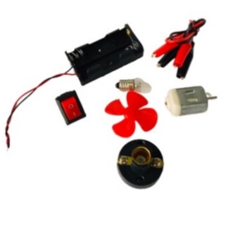 DIY Basic Electronics Starter Kit DC Motor and Lights 3V W/FAN | Shopee ...