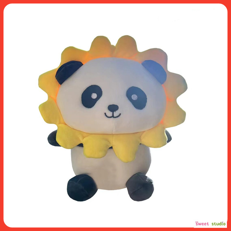 SS Sunflower Panda Bear Plush Doll Stuffed Toy COD | Shopee Philippines