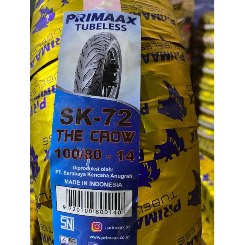 Primaax tubeless tire (the crow) free pito & sealant | Shopee Philippines