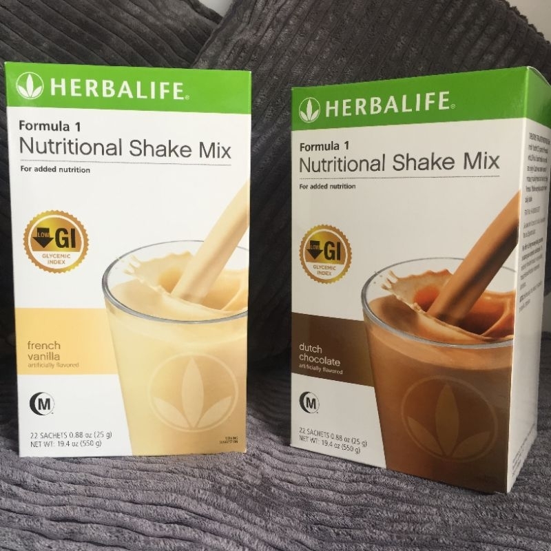 Formula 1 Nutritional Shake Mix Box o f 22 | 10 Days Trial | Shopee ...