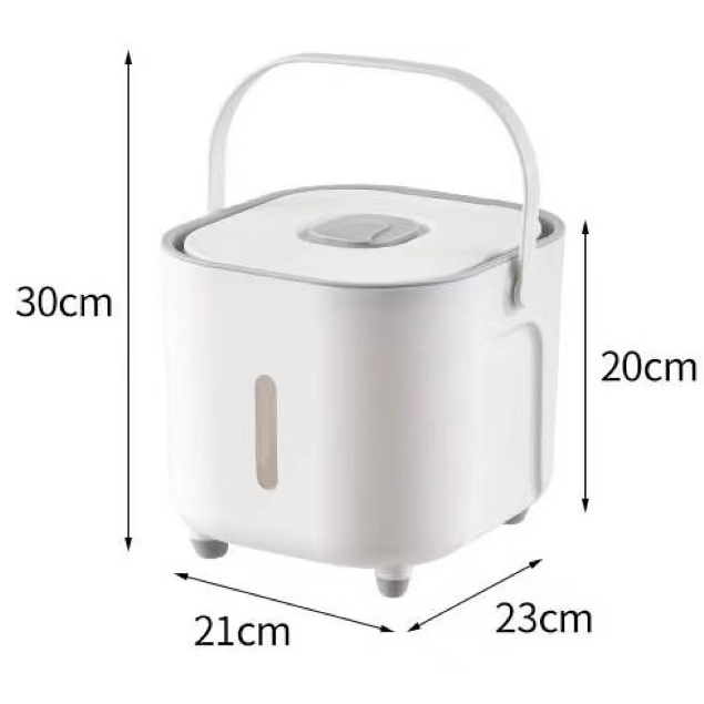 5KG-10kg Rice Dispenser and Storage with measuring cup sealed grain ...