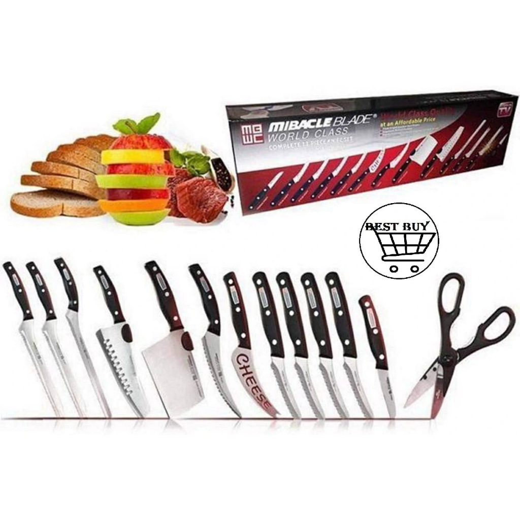 Miracle Blade IV World Class Professional Series 18 Piece Sets (Miracle ...