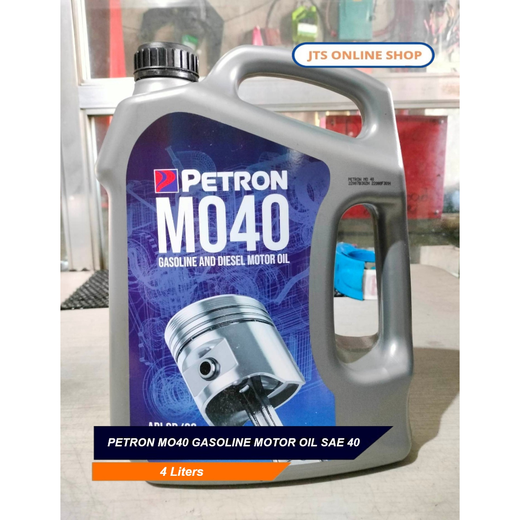 PETRON MO40 GASOLINE MOTOR OIL SAE 40 | Shopee Philippines