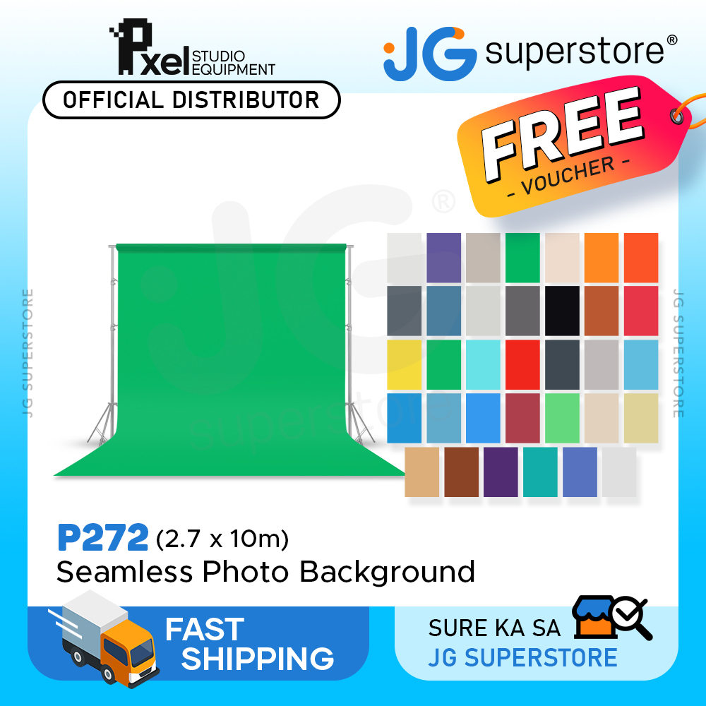 Pxel P272 2.7 x 10m Seamless Solid Color Paper Superior Savage Photo ...