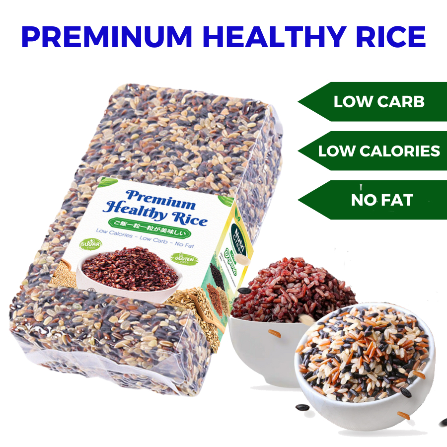 Preminum Healthy Rice Multi-Grain Rice Super Nutri Rice Brown Rice For ...