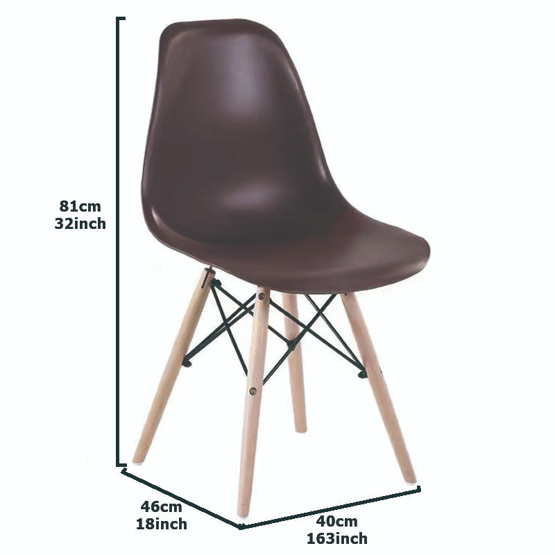 Nordic Chair Home Chair Dining Chair Suitable for Living Room Chair ...