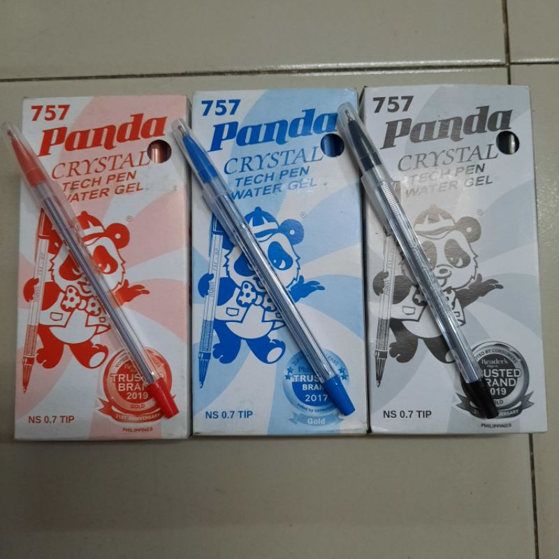PANDA water gel Ballpen ( Classique, Crystal, Gel Tech Pen ) | Shopee ...