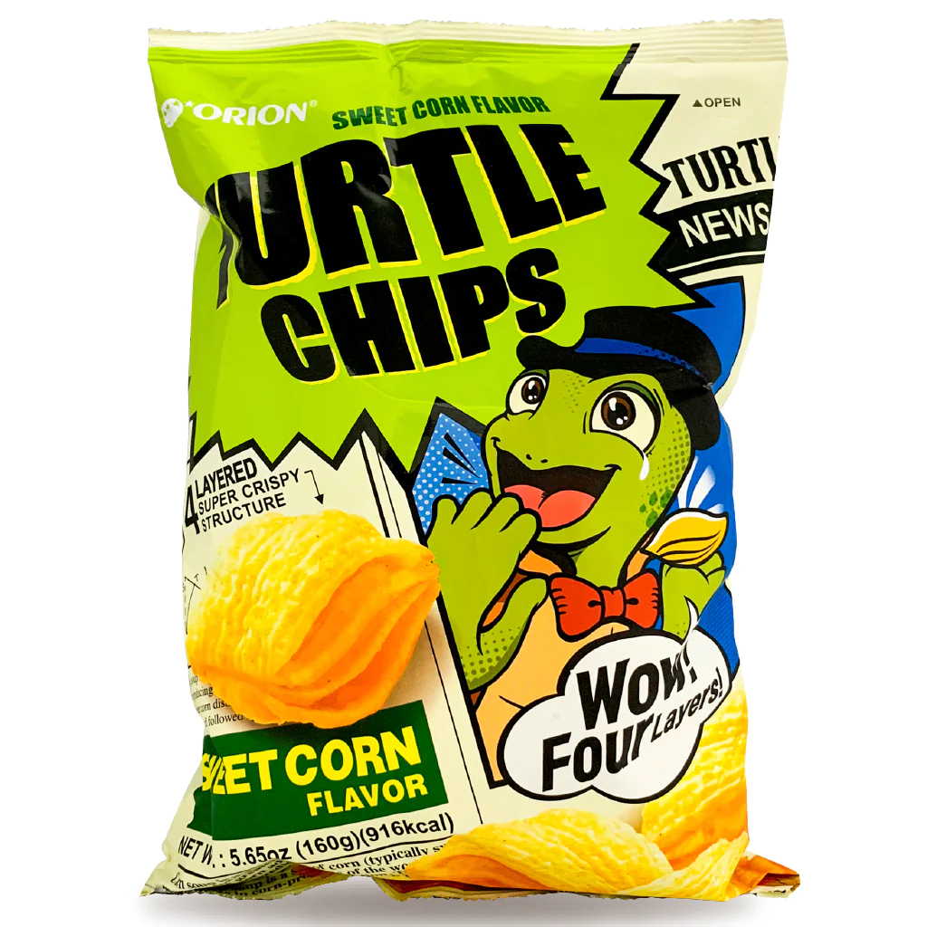 ORION TURTLE KKOBUK KKO BUK CHIP 80G CHIPS KOREAN SNACK (CORN SOUP ...