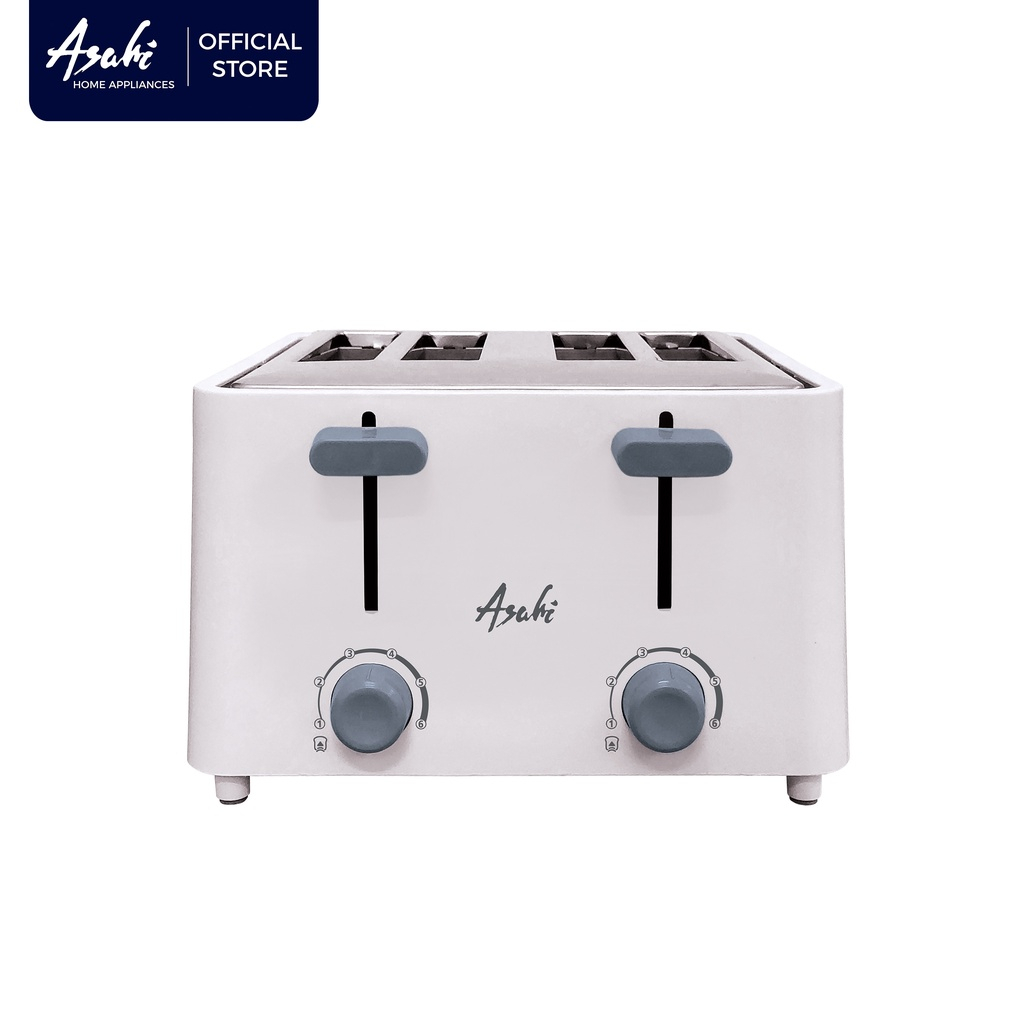 Asahi Bread Toaster BT-048 | 4-Sliced Pop Up Bread Toaster BT048 ...
