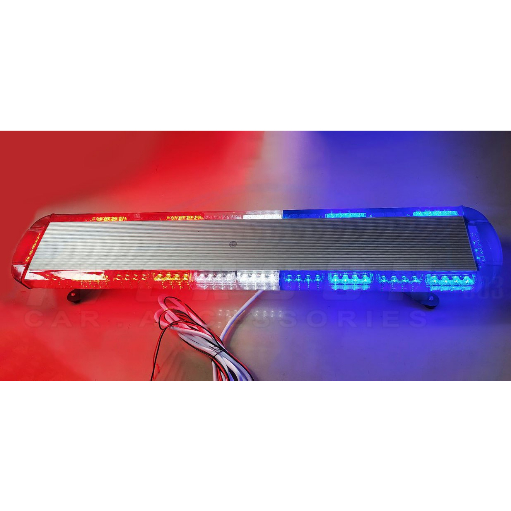 Red Blue Slim Type Ambulance Blinker Top Light With Siren Wang Wang ...