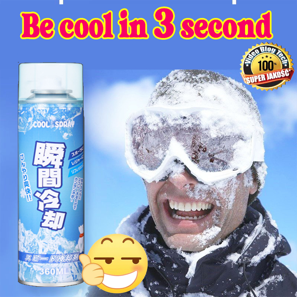 260ml aio cooling spray Body Cooling Spray Cold Feeling spray ...
