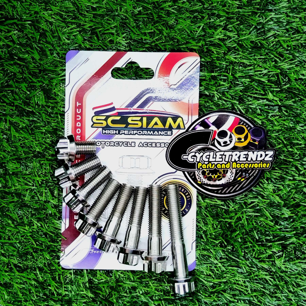 SC SIAM Bolts 10X15 TO 10X60 mm CNC Gear Type (PER PC) | Shopee Philippines