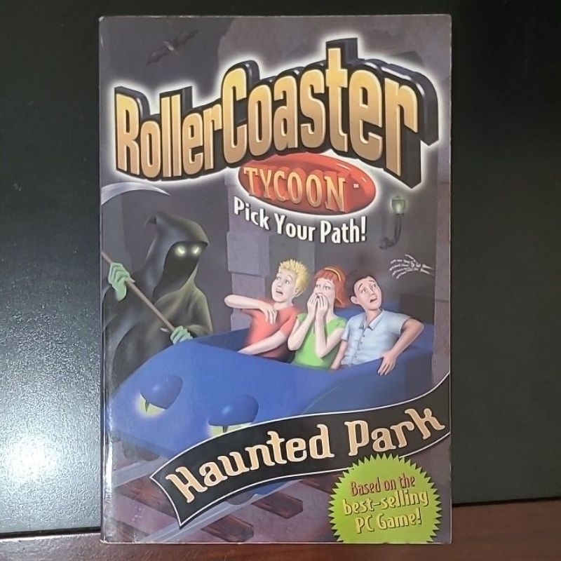 Pick your Path - Roller Coaster Tycoon - Haunted Park - Children book ...