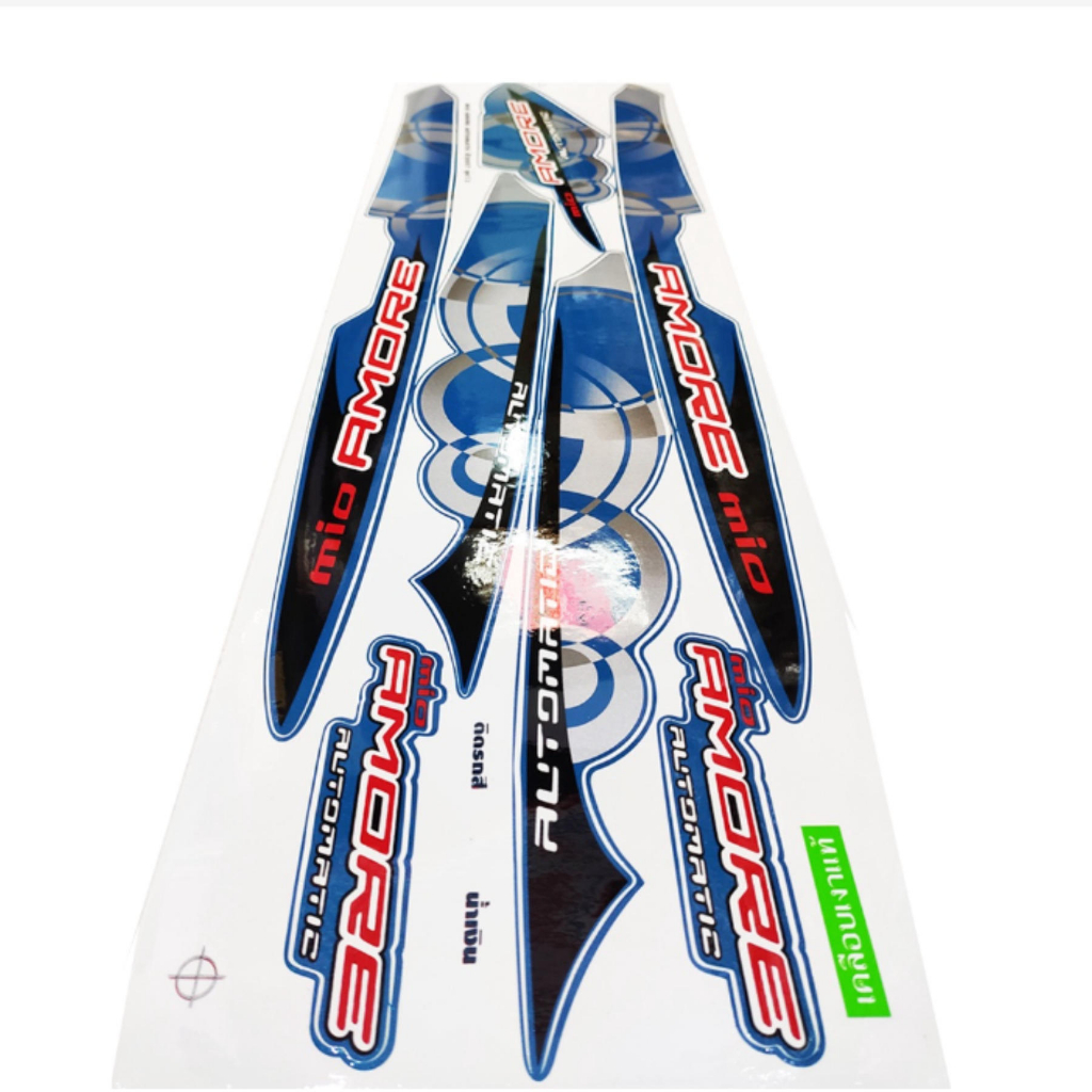 YAMAHA MIO AMORE DECALS Complete Fairings Sticker Made in Thailand ...