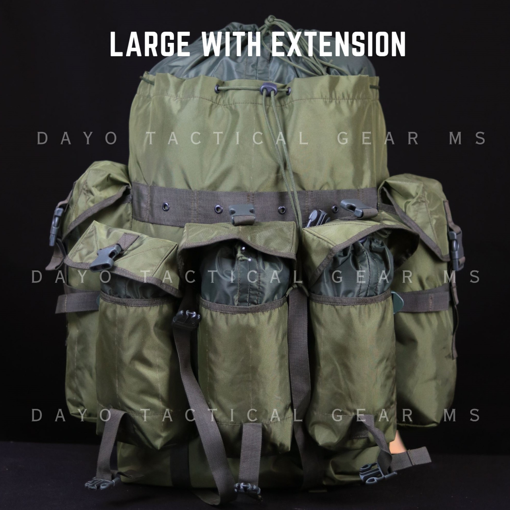 DAYO Jungle Pack Complete Sizes & Designs with Regular/Quick Release ...