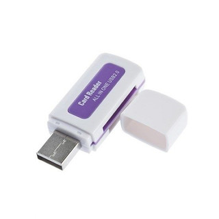 Mini 4 in 1 Memory Card Reader USB 2.0 All in One Cardreader 4-1CAR COD ...
