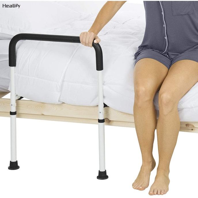 Bed Assist Rail Adult Bedside Standing Twin Adjustable Fall Prevention ...