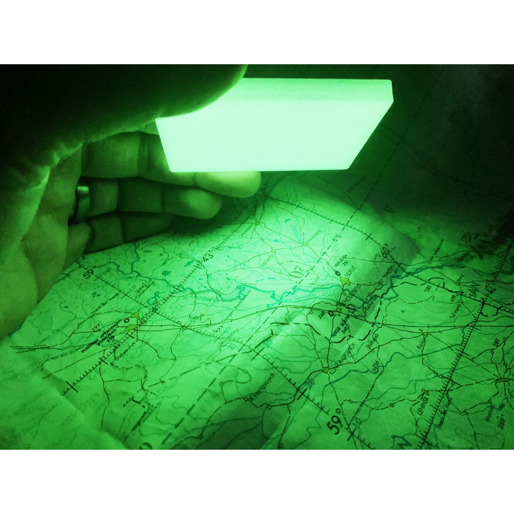UGM Tough Patch (Universal Glow Marker) 3" x 2" Glow In The Dark ...