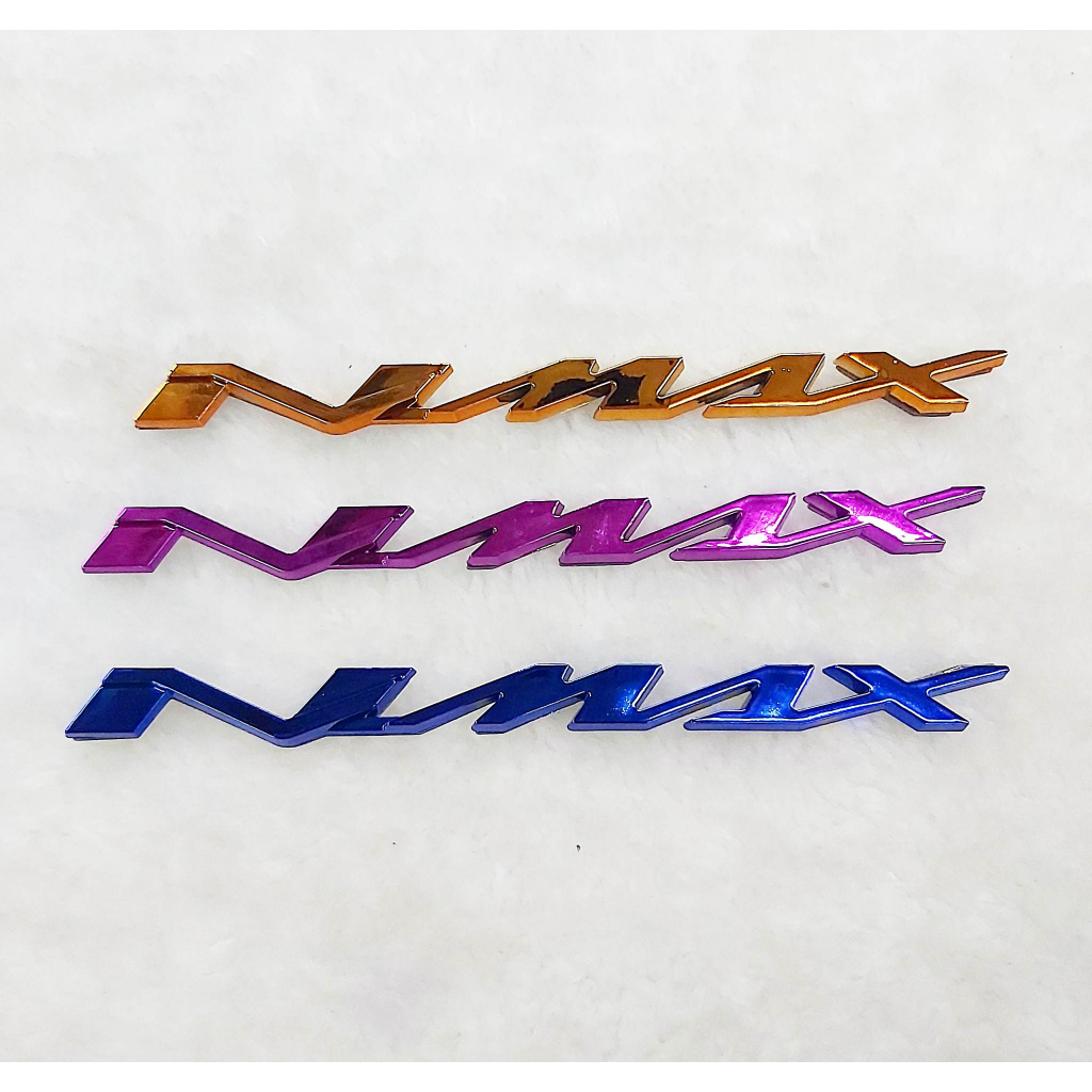 Motorcycle Accessories emblem sticker alloy nmax | Shopee Philippines
